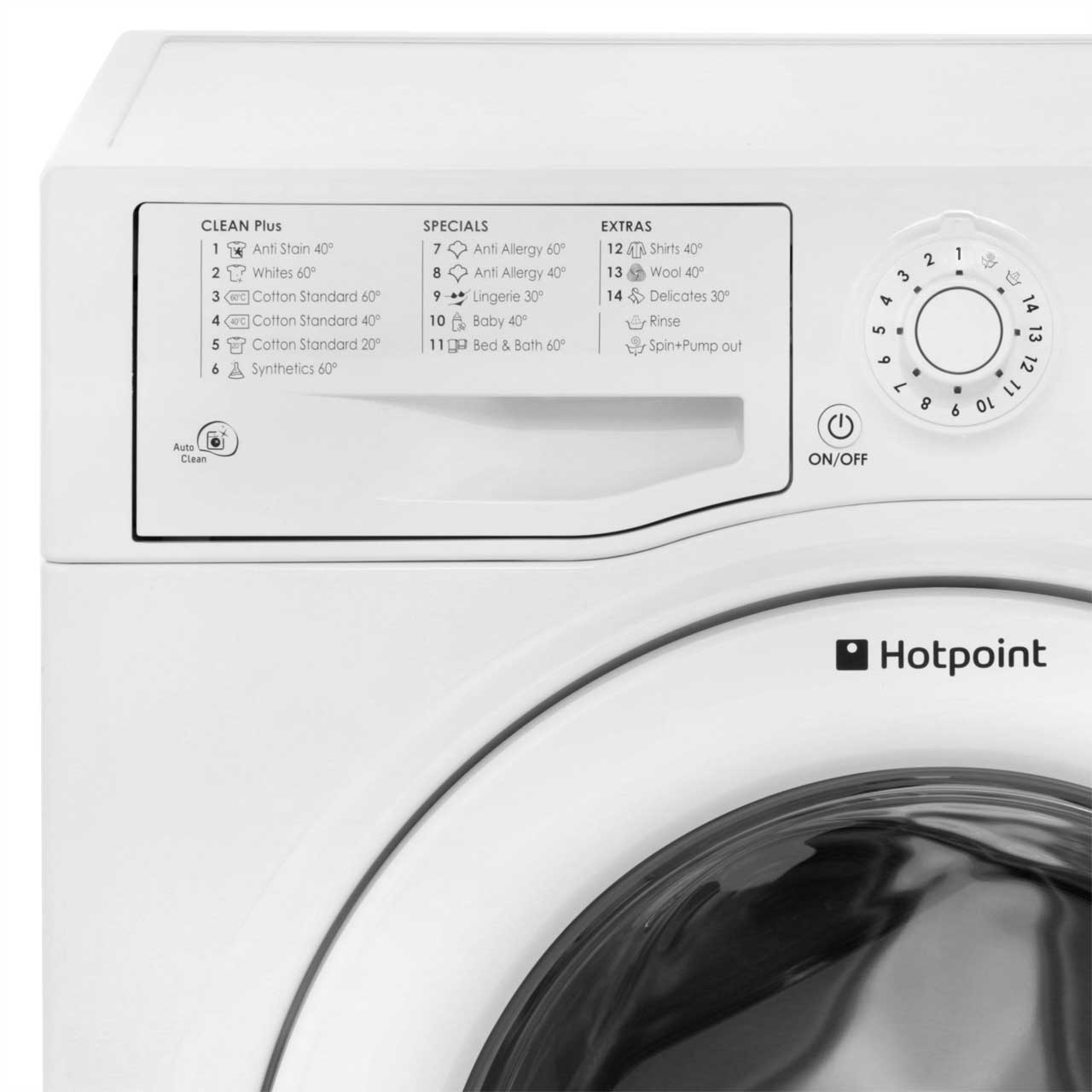 Hotpoint WMAQF621P Aquarius A+ Rated 6Kg 1200 RPM Washing Machine White ...