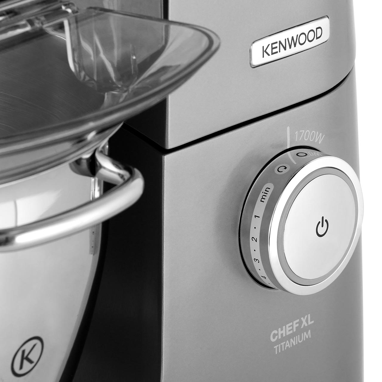 Kenwood KVL8300S Chef Titanium XL Kitchen Machine with 6.7 Litres Bowl ...