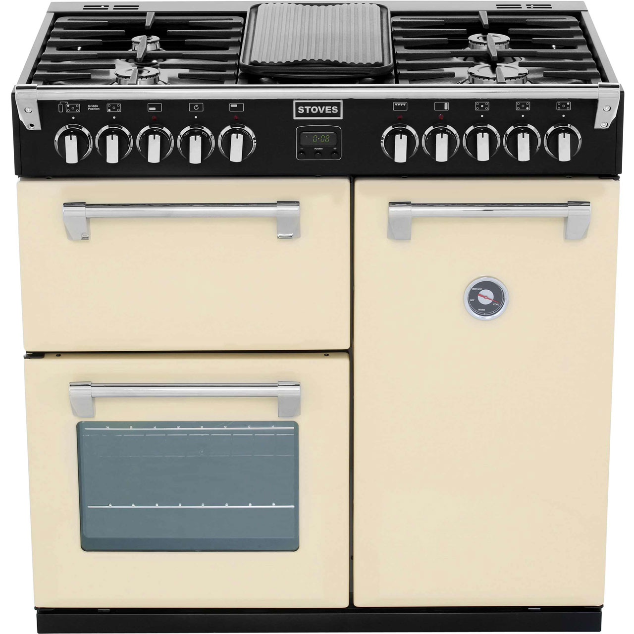 Richmond 90Cm Dual Fuel Range Cooker Black at Stephanie Daley blog