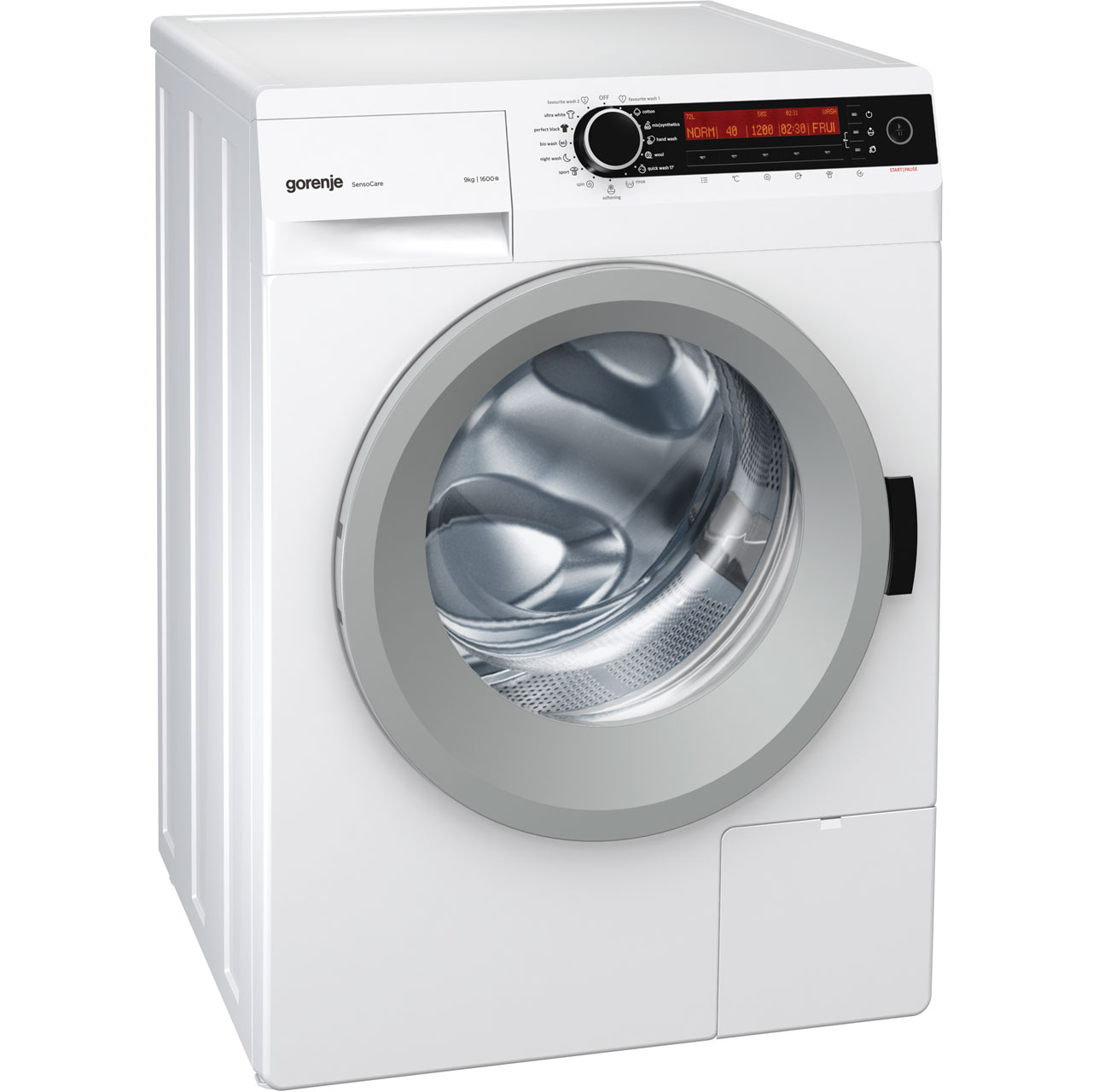 W98F65E/IUK_WH | Gorenje washing machine | White | ao.com