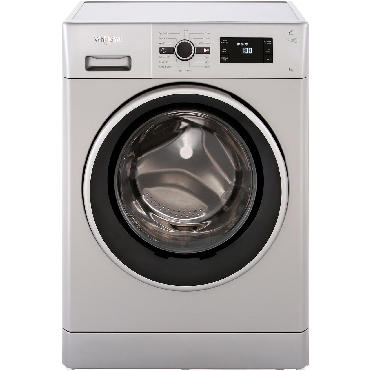 Whirlpool FWG81496S Washing Machine - Silver