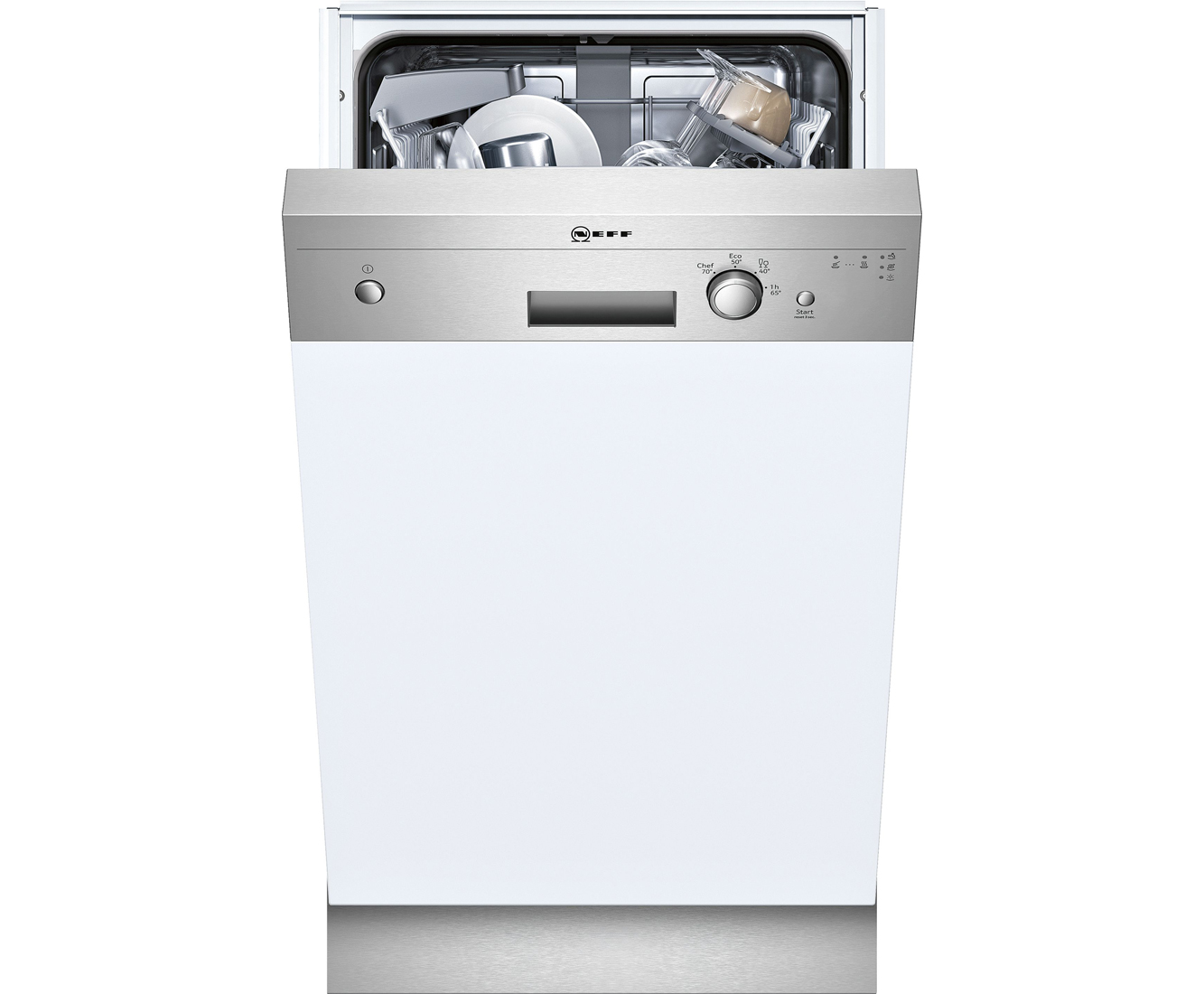 Neff [S481C40S0E] GK1400CN teilintegrierter Geschirrspüler - 45 cm ...