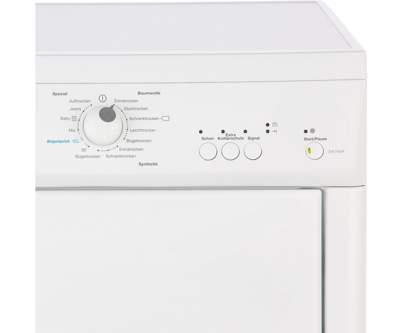 Zanussi ZTE7101P Trockner Freistehend Weiß Neu! | eBay